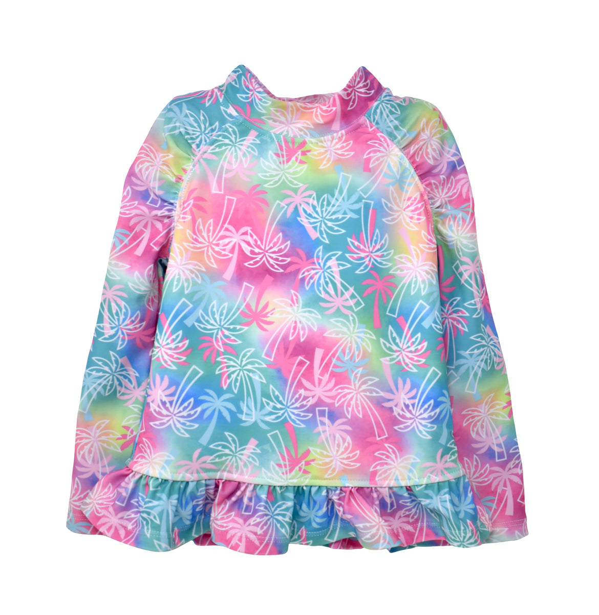 UPF 50+ Ruffle Rash Guard - E – FlapHappy